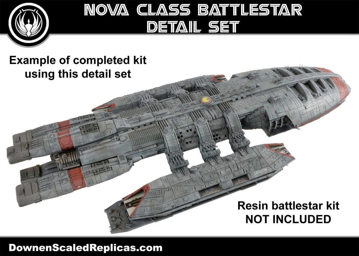 Nova Class Battlestar Detail Set